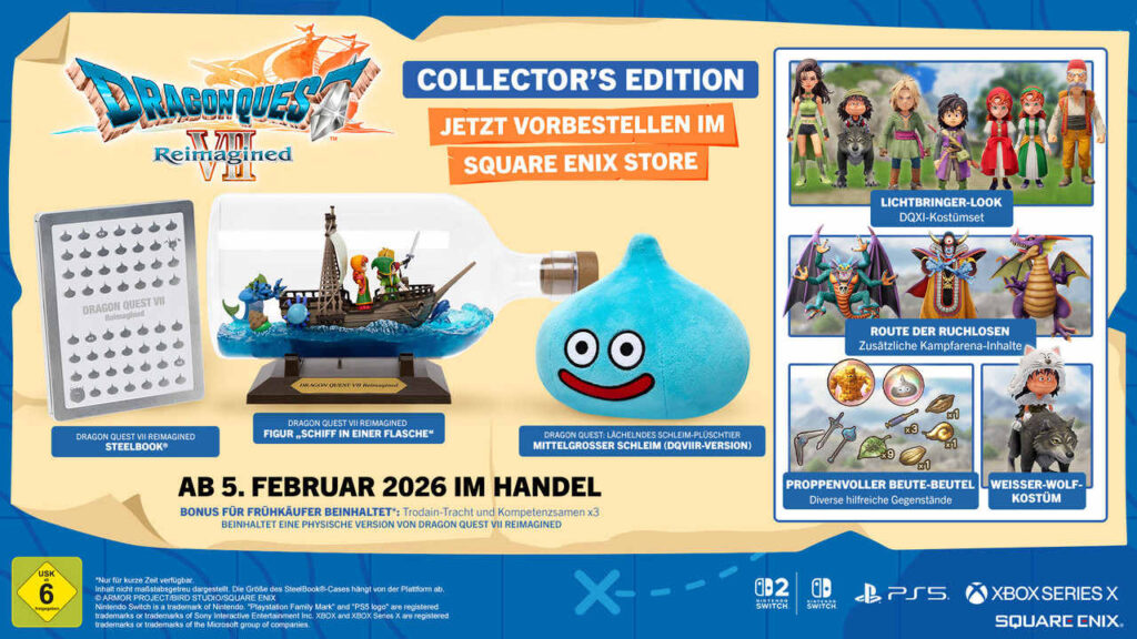 Dragon Quest VII Reimagined – Release-Termin, Editionen und Trailer